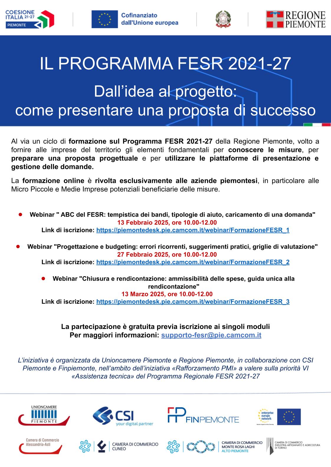 Formazione per le imprese | Unioncamere Piemonte